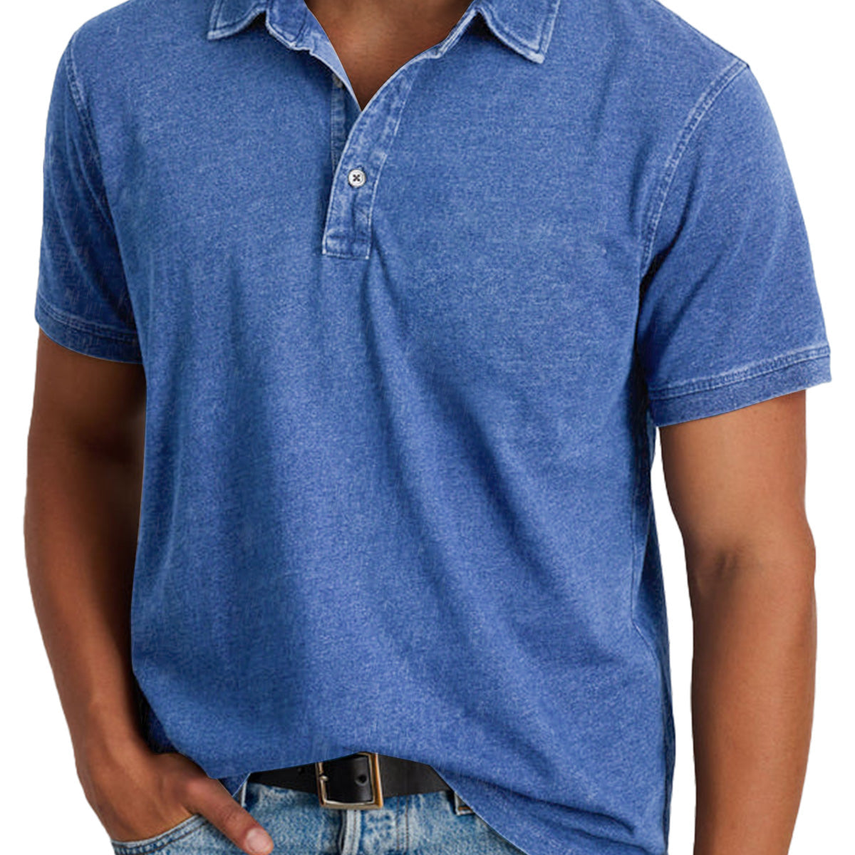 Mike - Polo shirt with collar – Zevara Melbourne